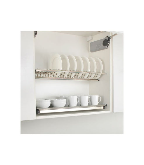 3 in 1 built in stainless steel dish drying rack